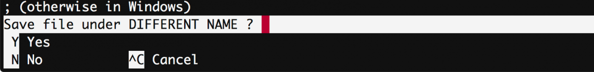 CLI 환경과 리눅스 나노(nano) 텍스트 에디터 사용방법 | 스위프트코딩