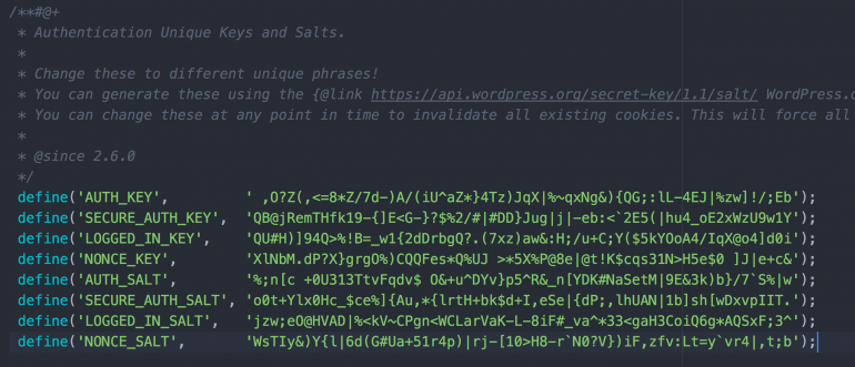 워드프레스 설정파일 값 세팅하기 Wordpress Wp Configphp 스위프트코딩